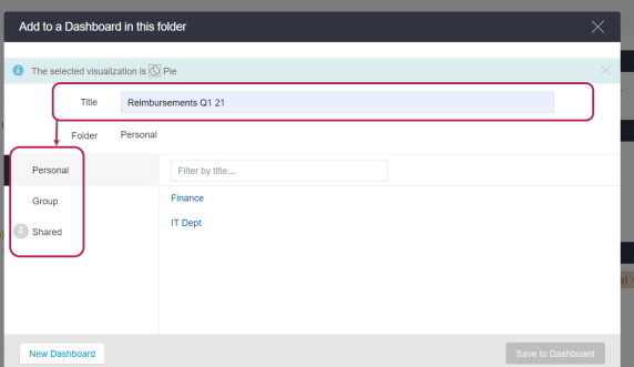 Saving a Report – Emburse Analytics